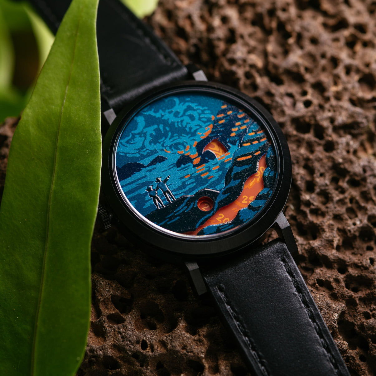 Hawaii Volcanoes Jump Hour Automatic | Asterisk Watches