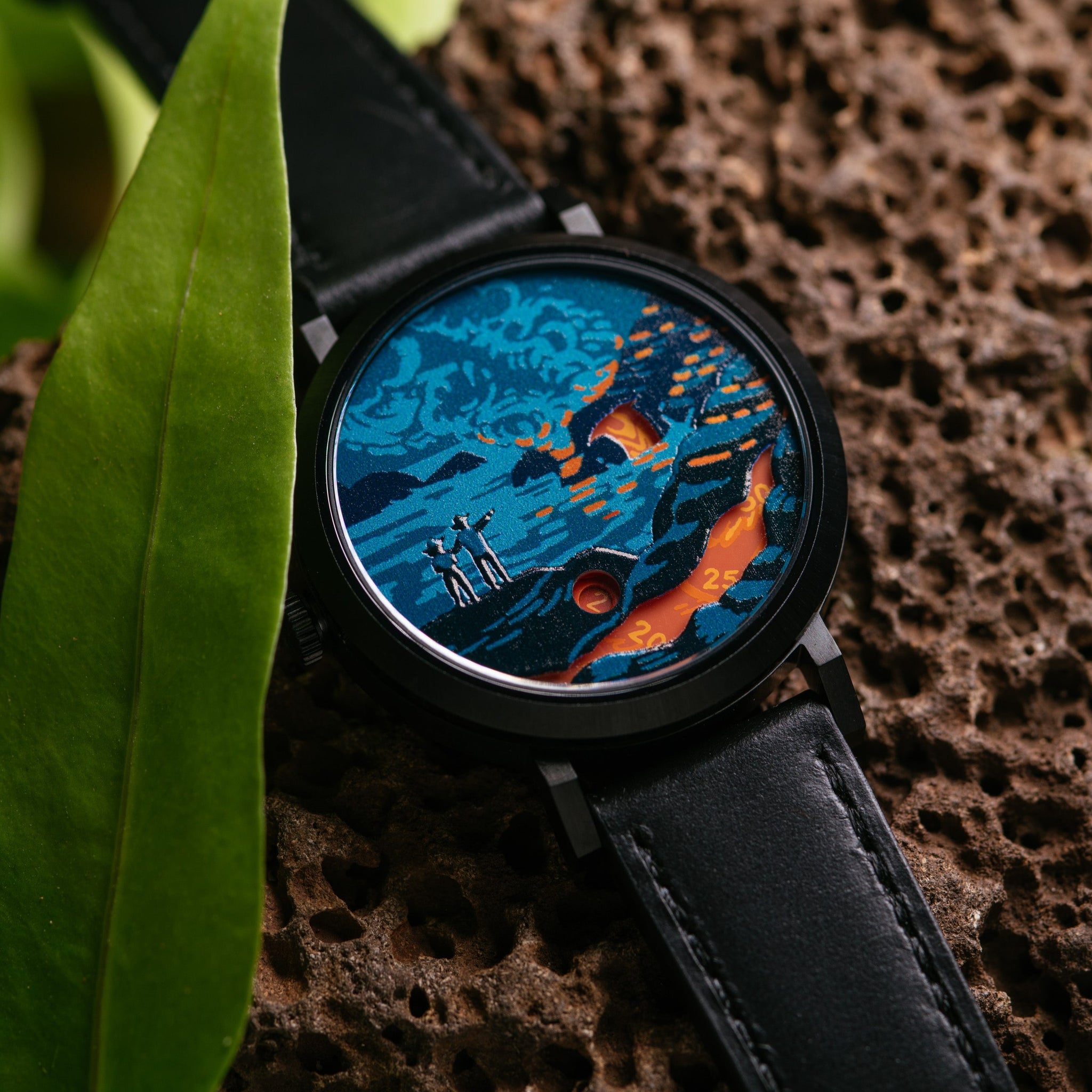 Hawaii Volcanoes Jump Hour Automatic | Asterisk Watches