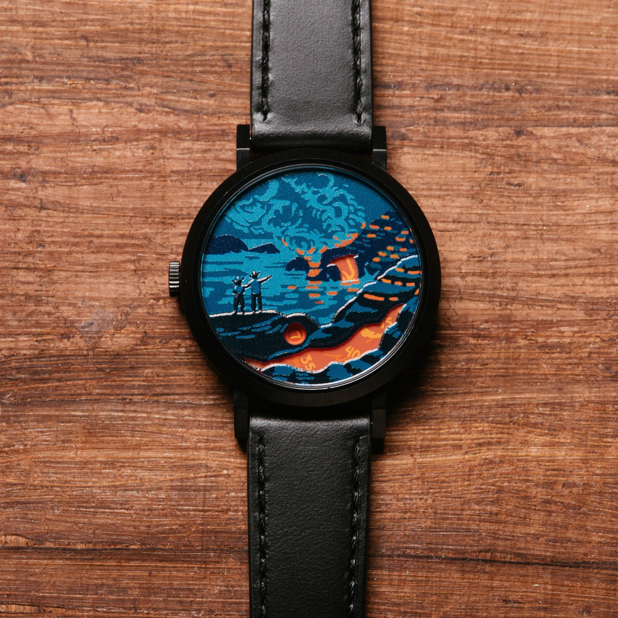 Hawaii Volcanoes Jump Hour Automatic | Asterisk Watches