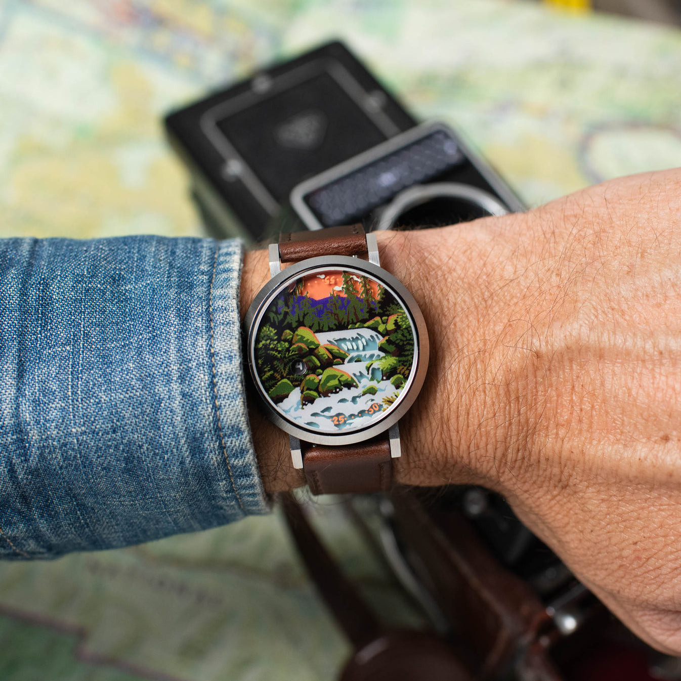 Olympic Sunset Jump Hour Automatic | Asterisk Watches